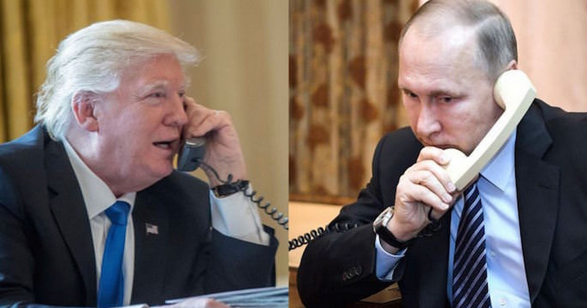 Začal sa telefonát Donalda Trumpa s Vladimirom Putinom | Hlavný Denník