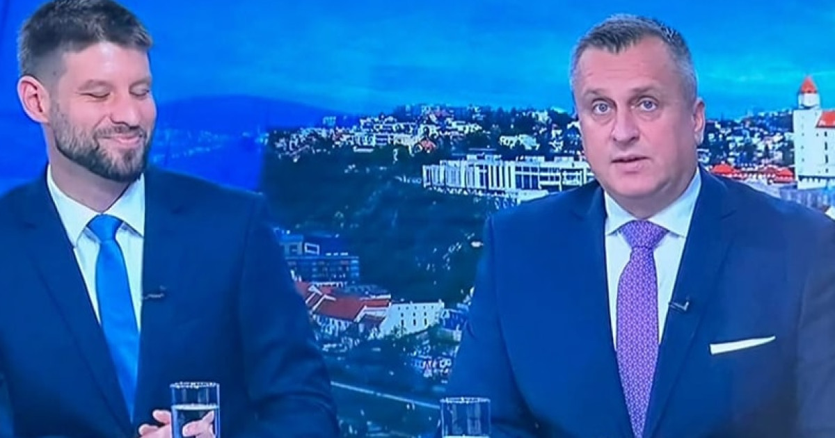 Aktuálne z politickej relácie! Andrej Danko versus Michal Šimečka | Hlavný Denník