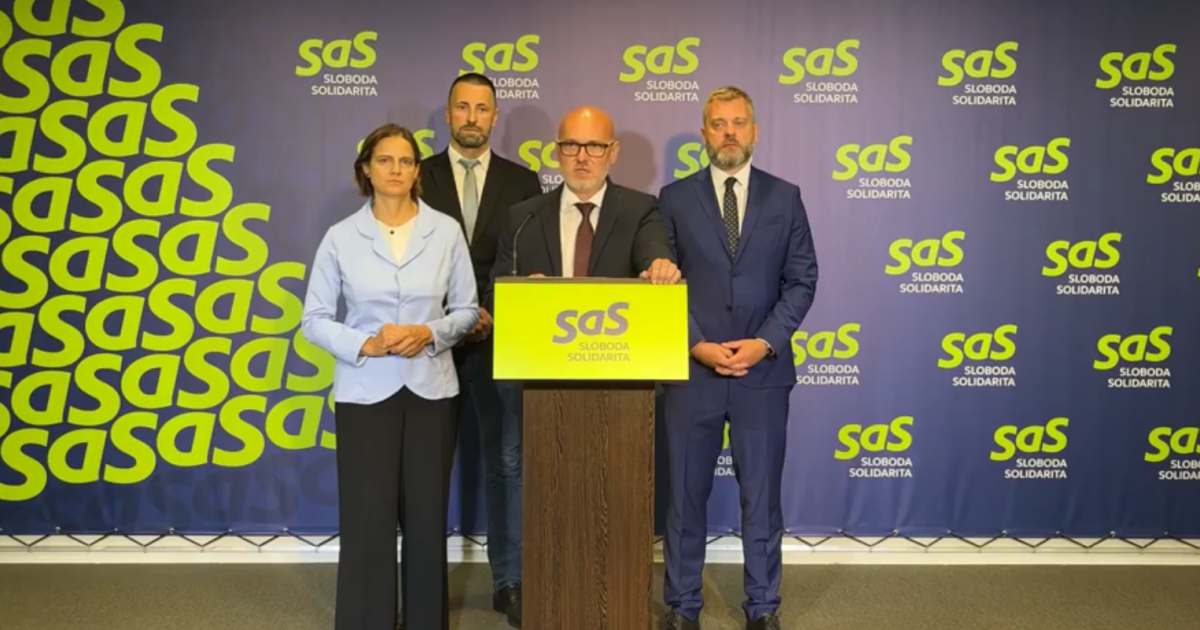 A JE TO TU! Strana SaS vyzýva KDH a hnutie Igora Matoviča | Hlavný Denník