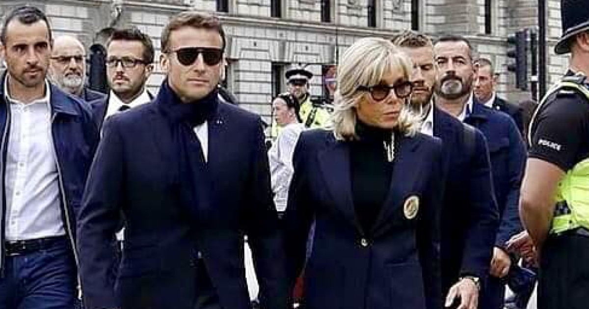 Odhalené: Prečo sa Macronova manželka v Británii správala zvláštne ...