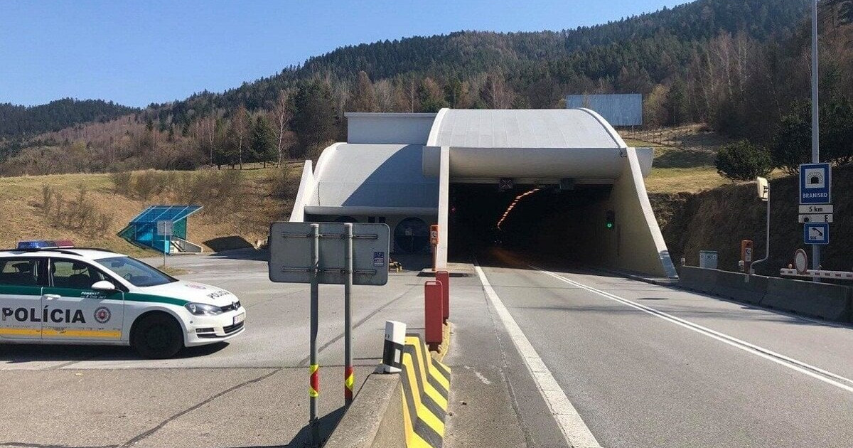 Vodiči pozor! V nedeľu uzavrú tunel Branisko smerom na Prešov | Hlavný Denník