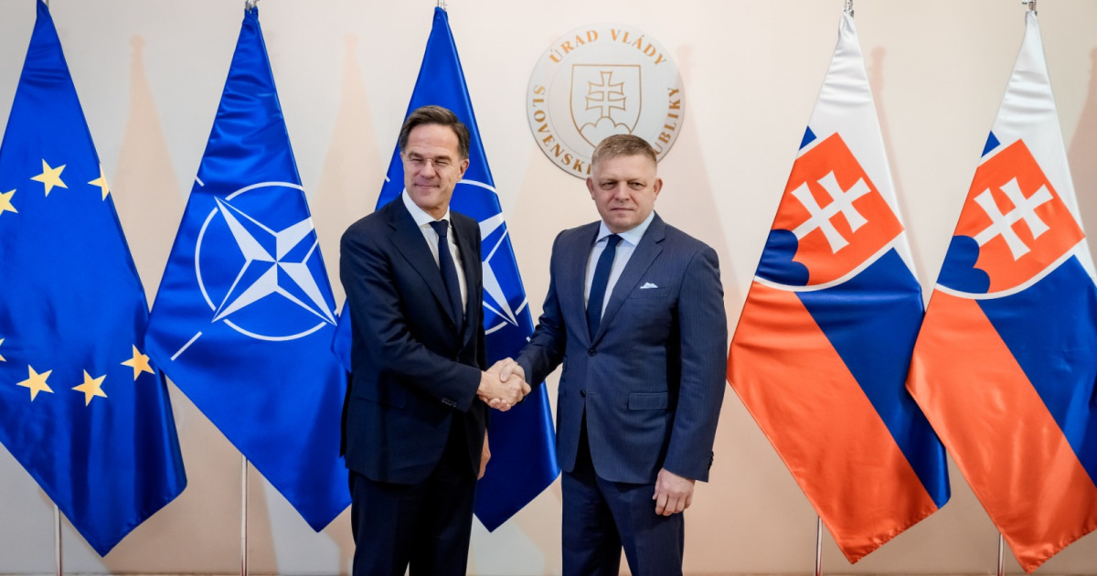 Robert Fico sa stretol s Markom Ruttem. VIEME, čo bolo témou stretnutia ...
