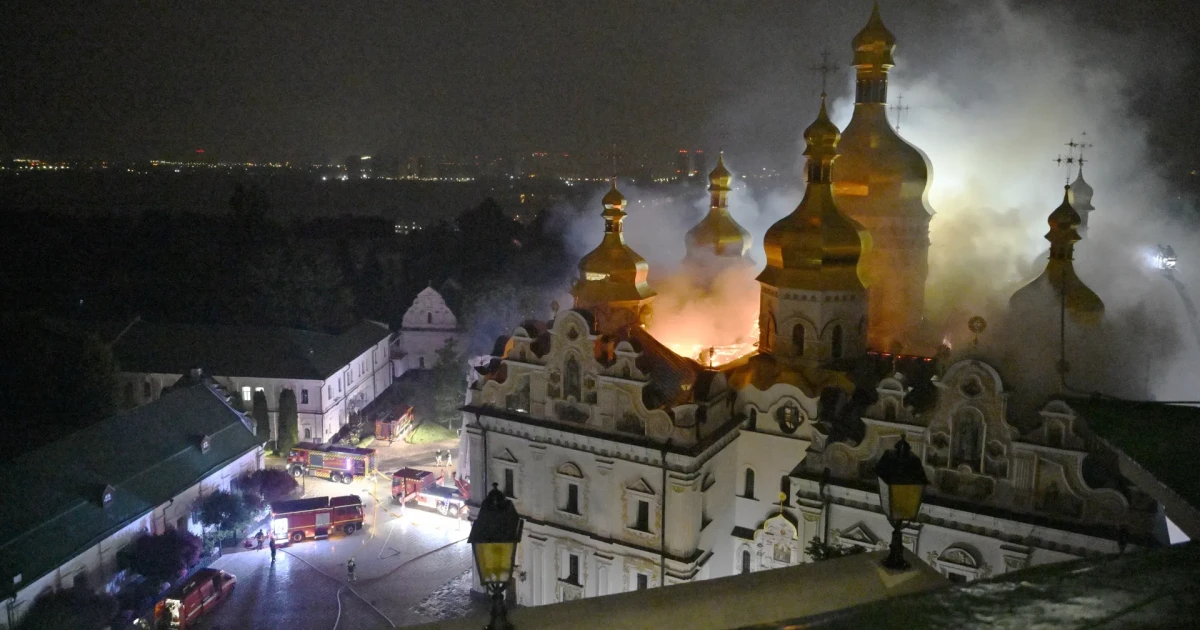 Kyjevsko-pečerská lavra bola zasiahnutá americkým Patriotom z ...