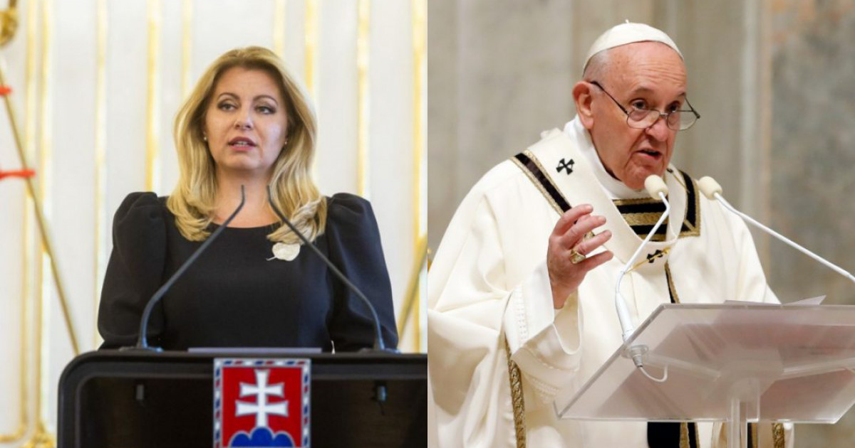 Prezidentka Zuzana Čaputová Telefonovala S Pápežom Františkom Hlavný