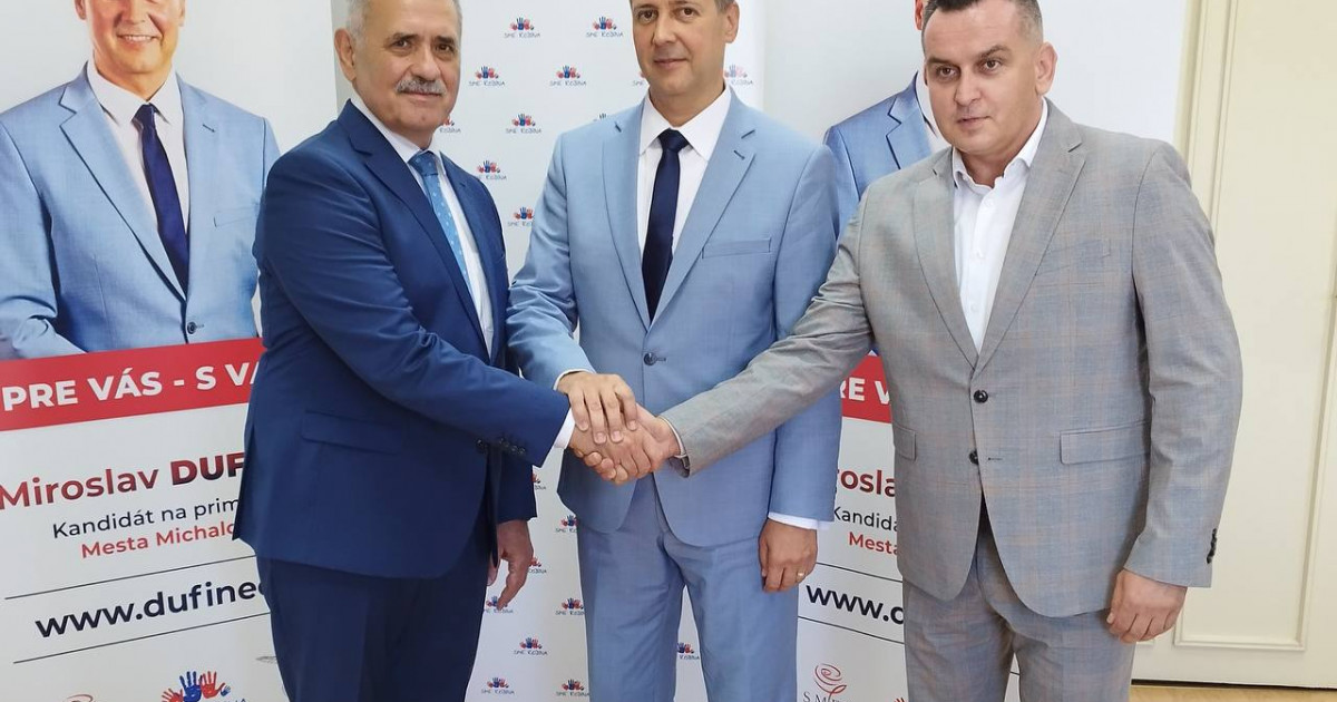 Komunálne voľby v Michalovciach spájajú SMER - SD a Sme rodina | Hlavný ...