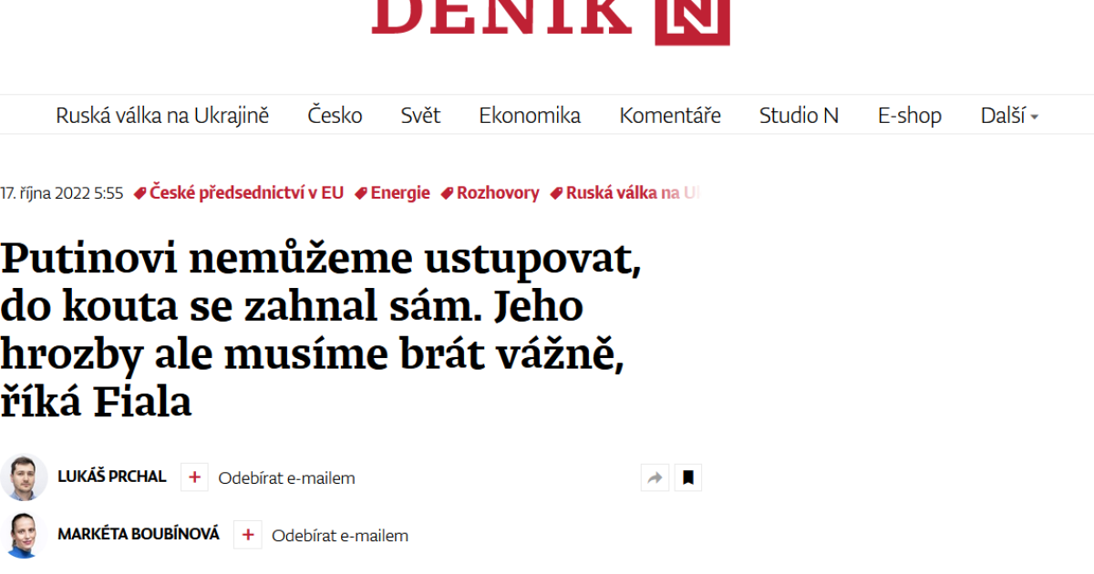 Maďarský veľvyslanec vs. český Denník N. Otázky Denníka N veľvyslanec ...