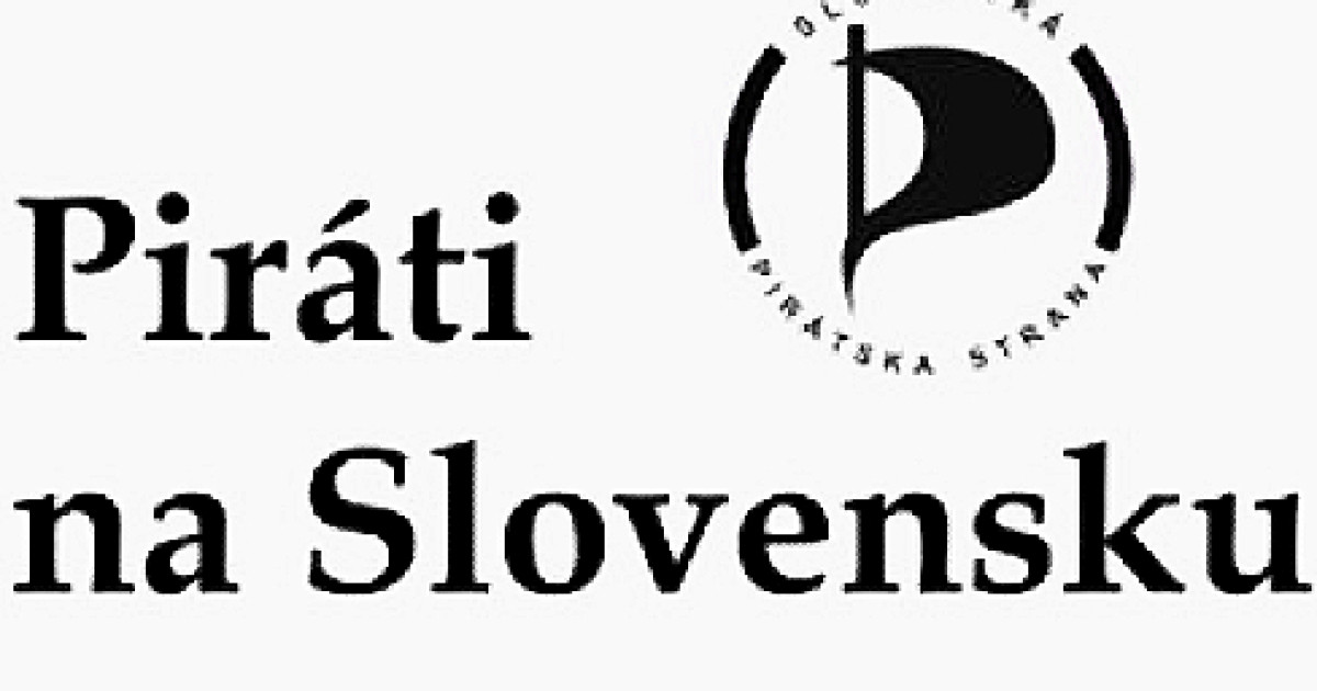 Piráti idú do volieb samostatne | Hlavný Denník